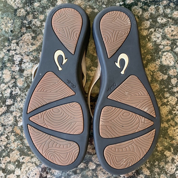 OluKai | Shoes | Olukai Leather Ho Opio Flip Flops | Poshmark
